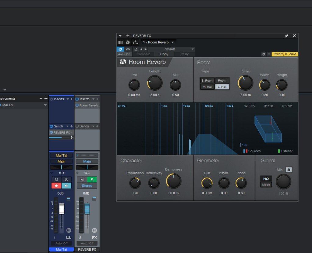 FX Channel Reverb – S1BOX